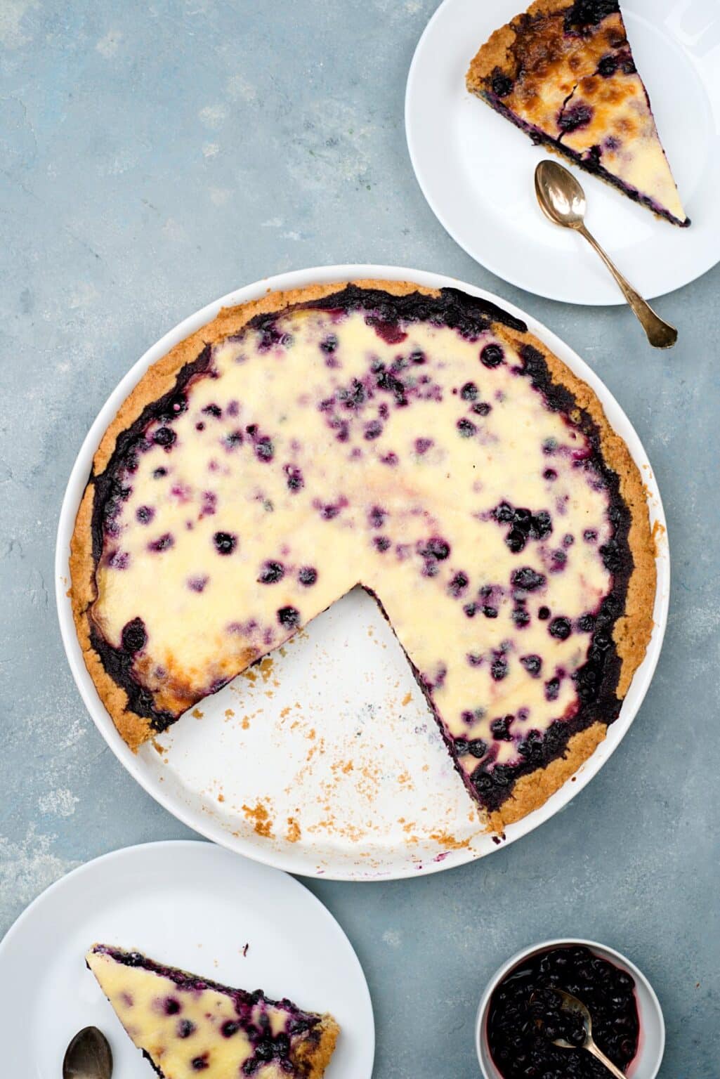 Helppo mummon mustikkapiirakka - Helpot reseptit - Ruokawiki